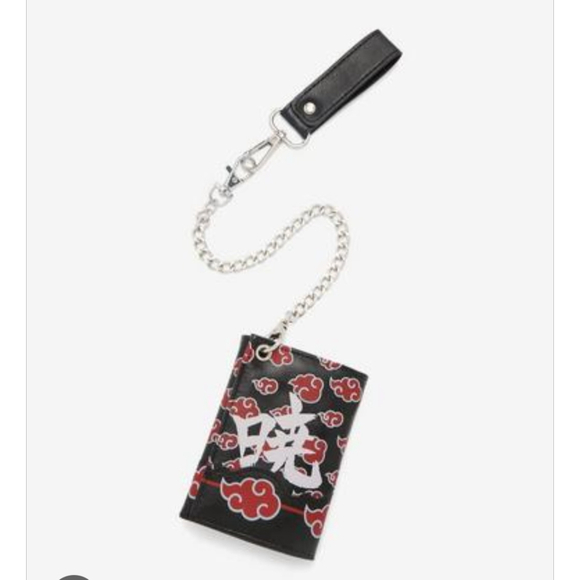 Hot Topic | Bags | Hot Topicnaruto Shippuden Akatsuki Trifold Wallet ...